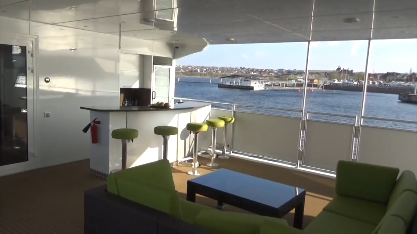 iRidi-based project "BUSMA Smart Ship". Controling HDL, Global Caché